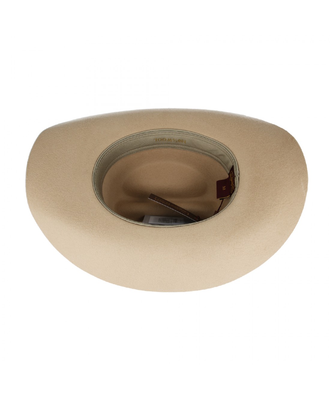 Wool Felt Western Tan Hat