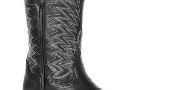 Durango - Rebel Frontier™ Black Western R-Toe Boot