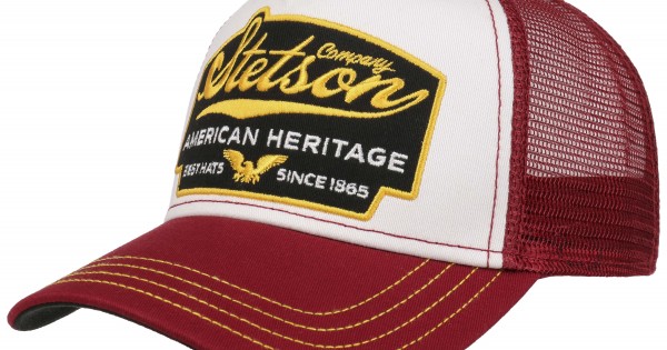 Trucker Hat - Stetson American Heritage Red